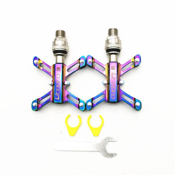 Micronew-Litepro MTB BMX Folding Bicycle Universal Quick Release Pedal ...